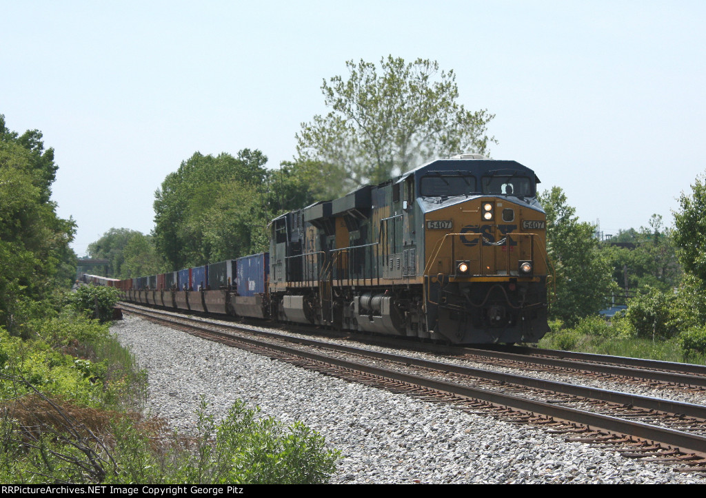 CSX Q174 at Rossville, MD